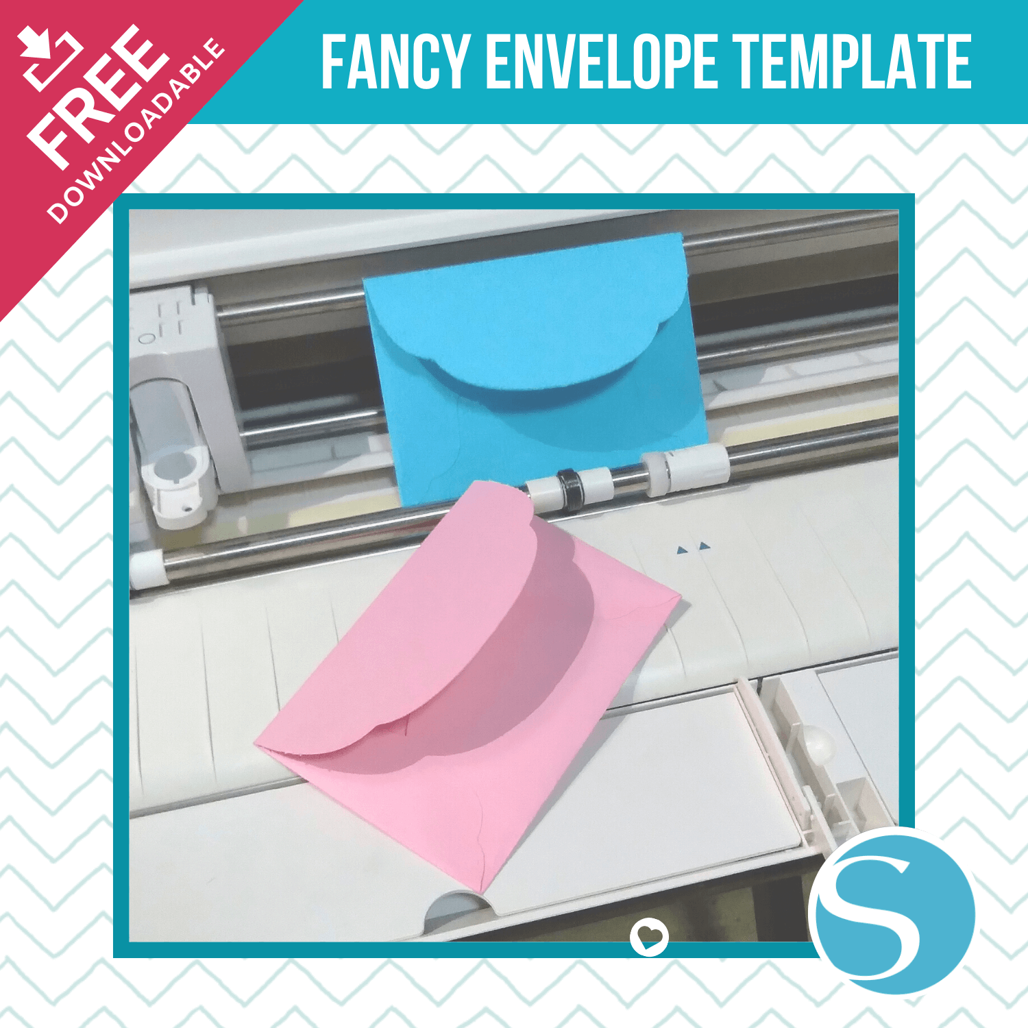 Invitation Envelope Template - Joy in Crafting