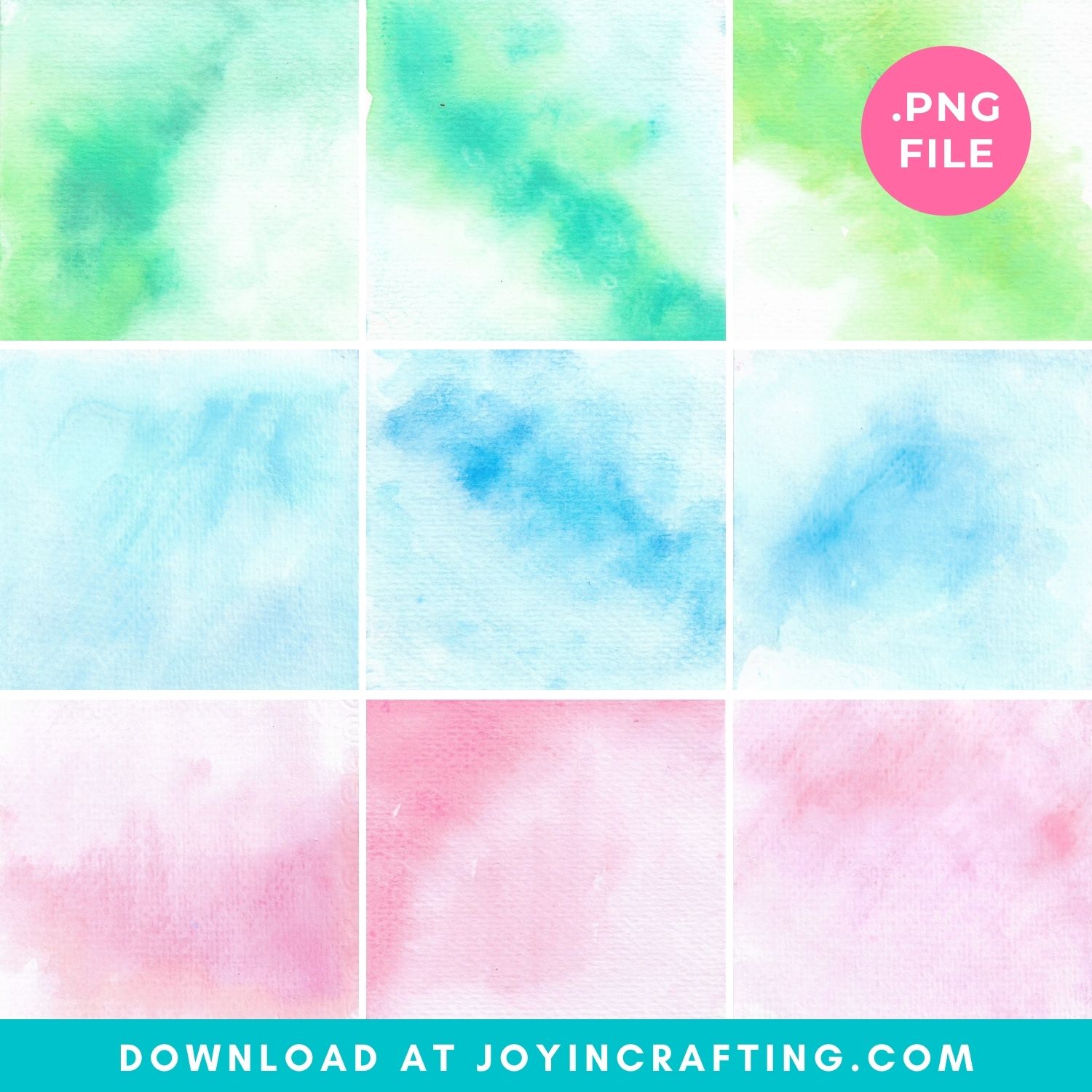 Watercolor Background For Your Social Media Design - Joy in Crafting