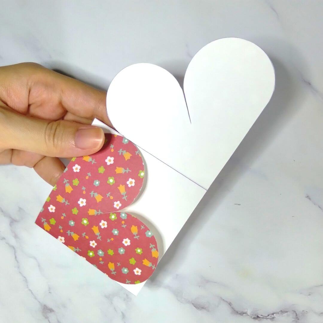 How to Make Petal Envelope Card Using a Template - Joy in Crafting