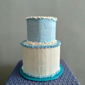 How to Make a Fake Cake with Cardboard and Wall Putty - Joy in Crafting