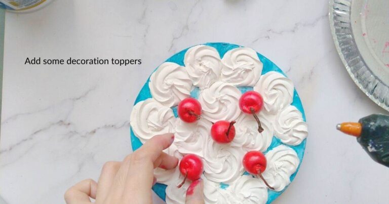 Gift Box Made of Fake Cake Tutorial - Joy in Crafting