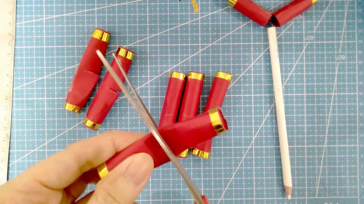 Chinese New Year Crafts DIY Firecrackers - Joy in Crafting