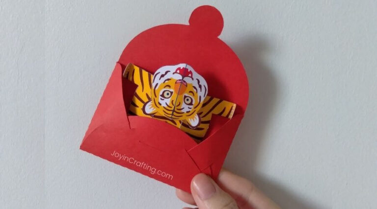 Chinese New Year Red Envelope Template - Joy in Crafting