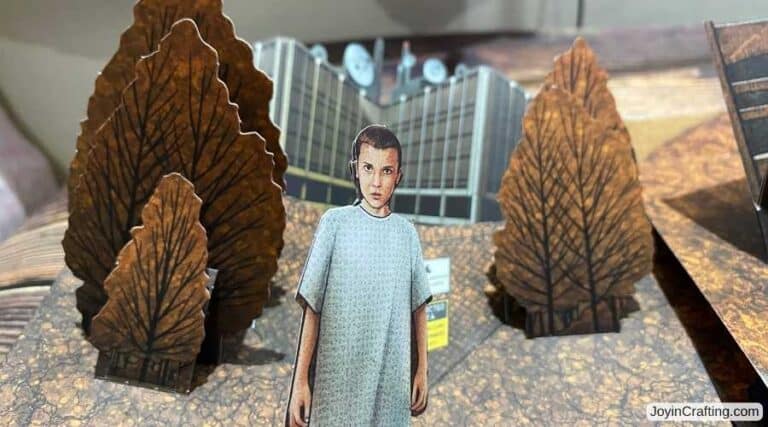 Stranger Things Pop-Up Book An Inside Look - Joy in Crafting