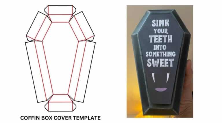 Halloween Coffin Box SVG Template - Joy in Crafting