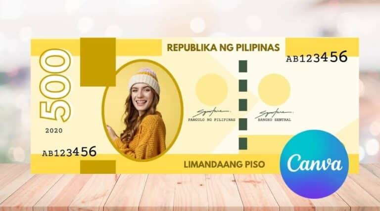 Add Your Face on Play Money using Canva - Joy in Crafting